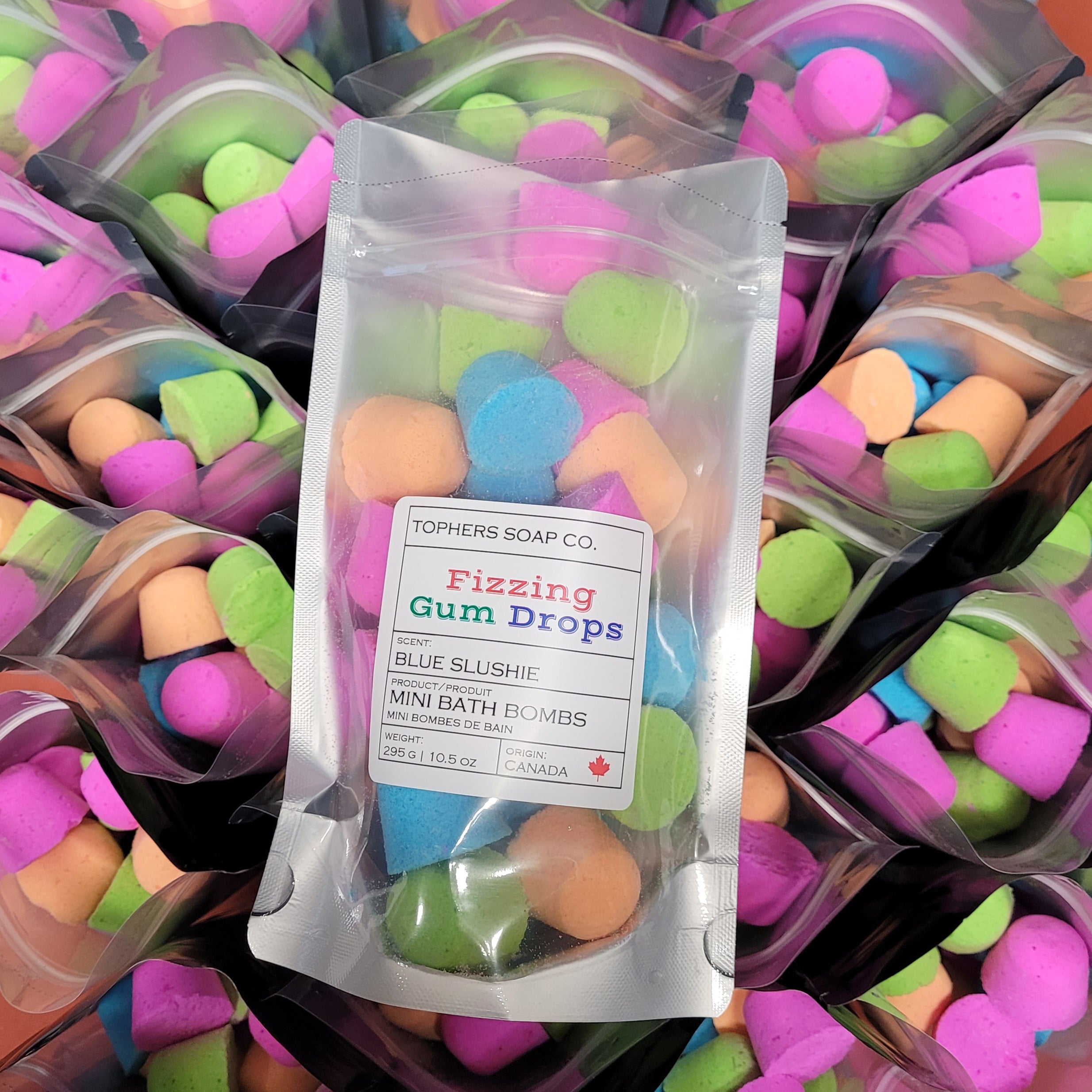 Mini Bath Bombs | Fizzing Gum Drops | Kid-Friendly Scents | Tophers ...